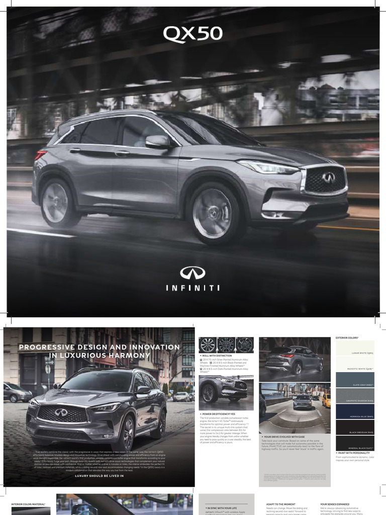 QX50-my22-en | Download Free PDF | Headlamp | Seat Belt