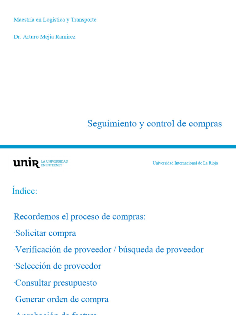 Seguimiento y Control de Compras | PDF | Calidad (comercial) | Business