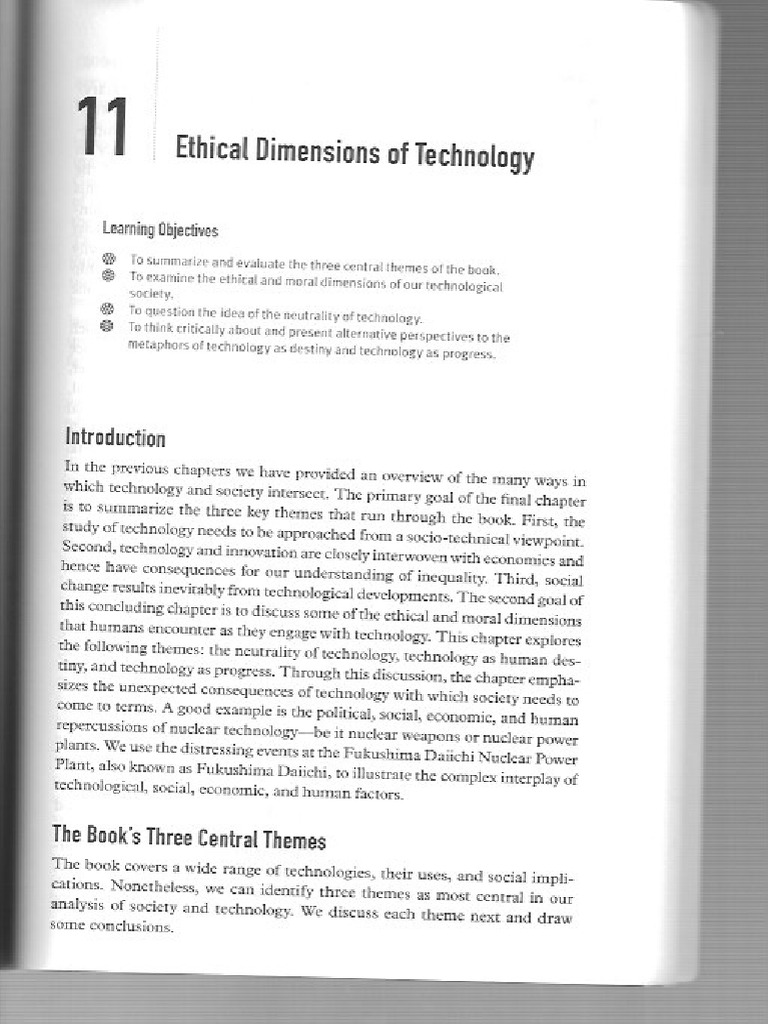 Ethical Dimensions | PDF