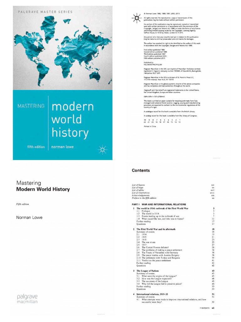 Mastering Modern History | PDF