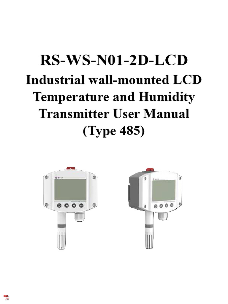 Katranji RS-WS-N01-2D-LCD Industrial Wall-Mounted LCD User Manual | PDF | Power Supply | Usb