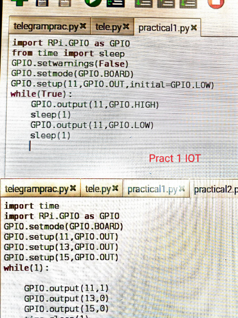 IOT Practical Codes | PDF