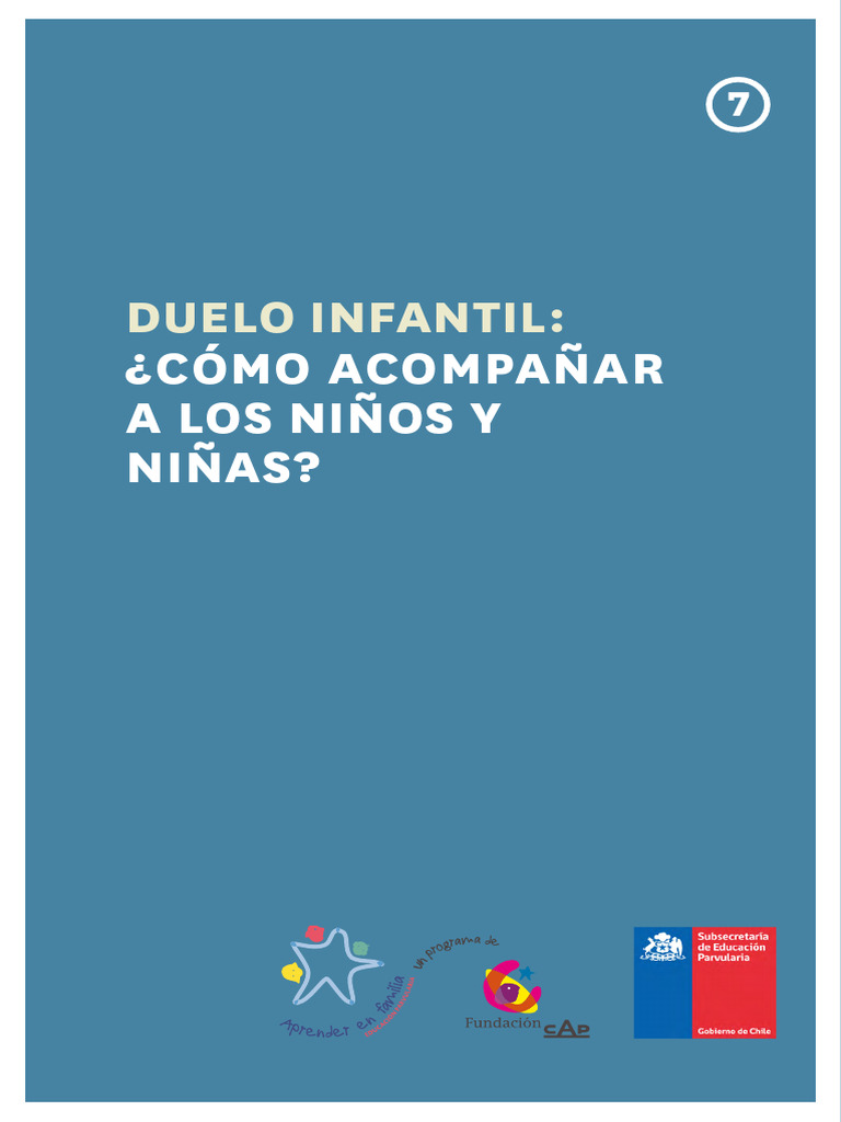 Acompañar el Duelo Infantil Efectivamente | PDF | Dolor | Las emociones