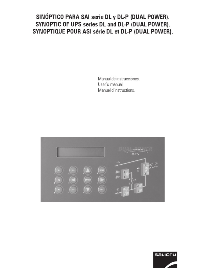 Manual de Instrucciones Ups | PDF | Poco | Inversor de energia