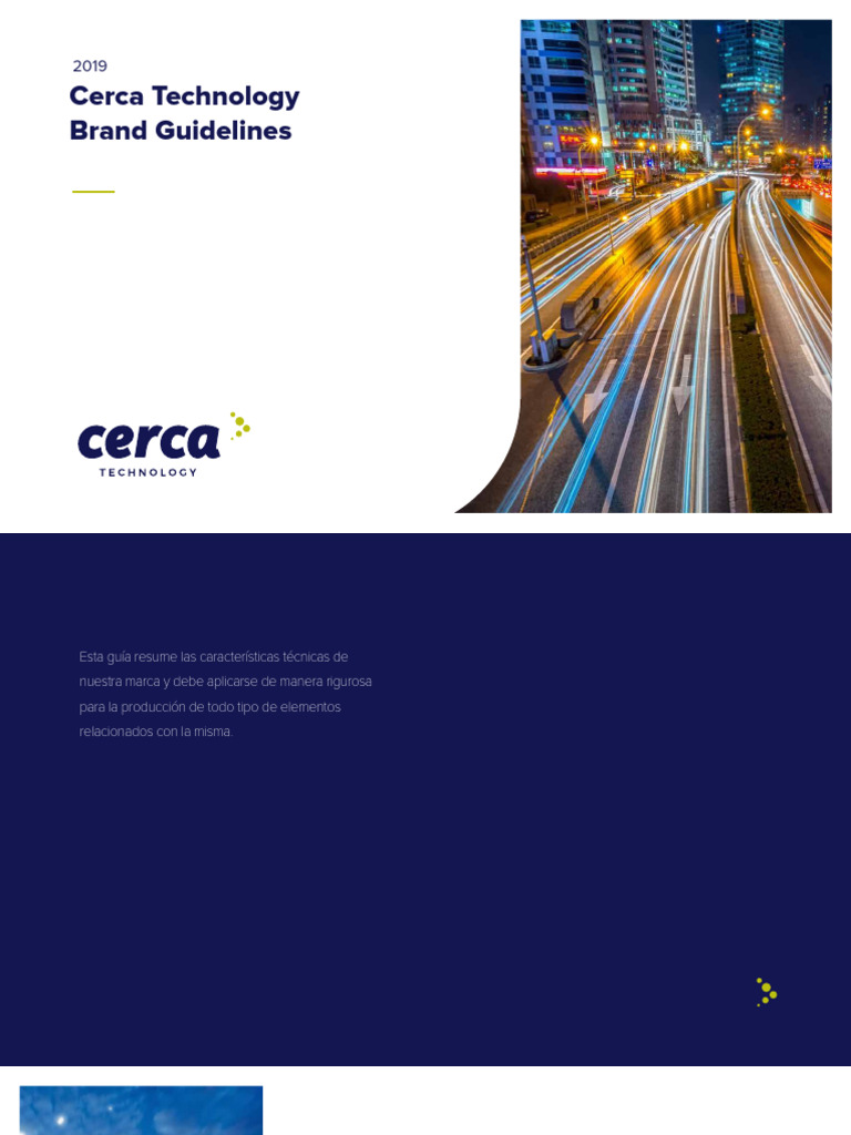 Manual de Marca Cerca Technology 2020 | PDF | Tipografía | Escritura
