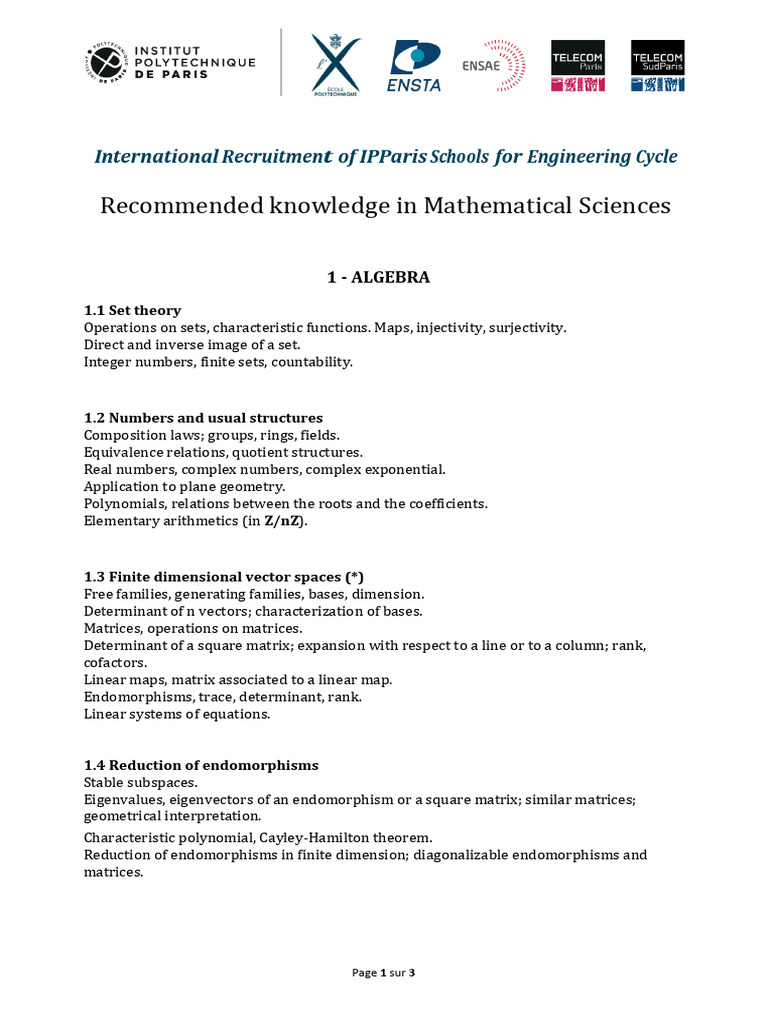 Polytechnic | PDF | Linear Map | Matrix (Mathematics)