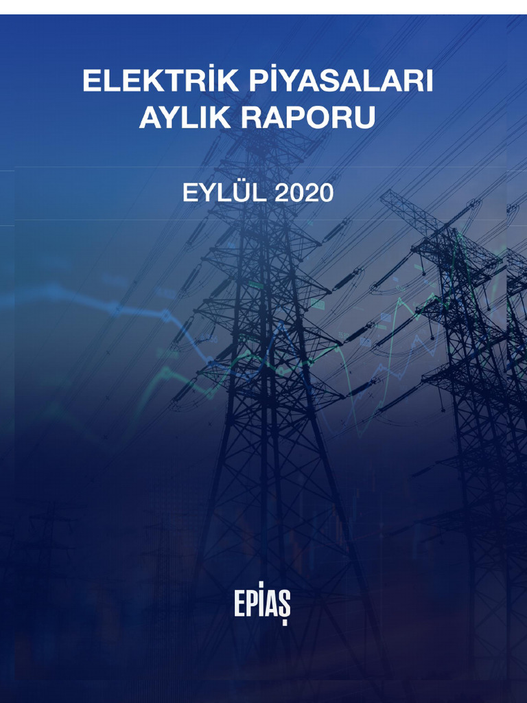 Eylul 2020 Elektrik Piyasalari Raporu | PDF