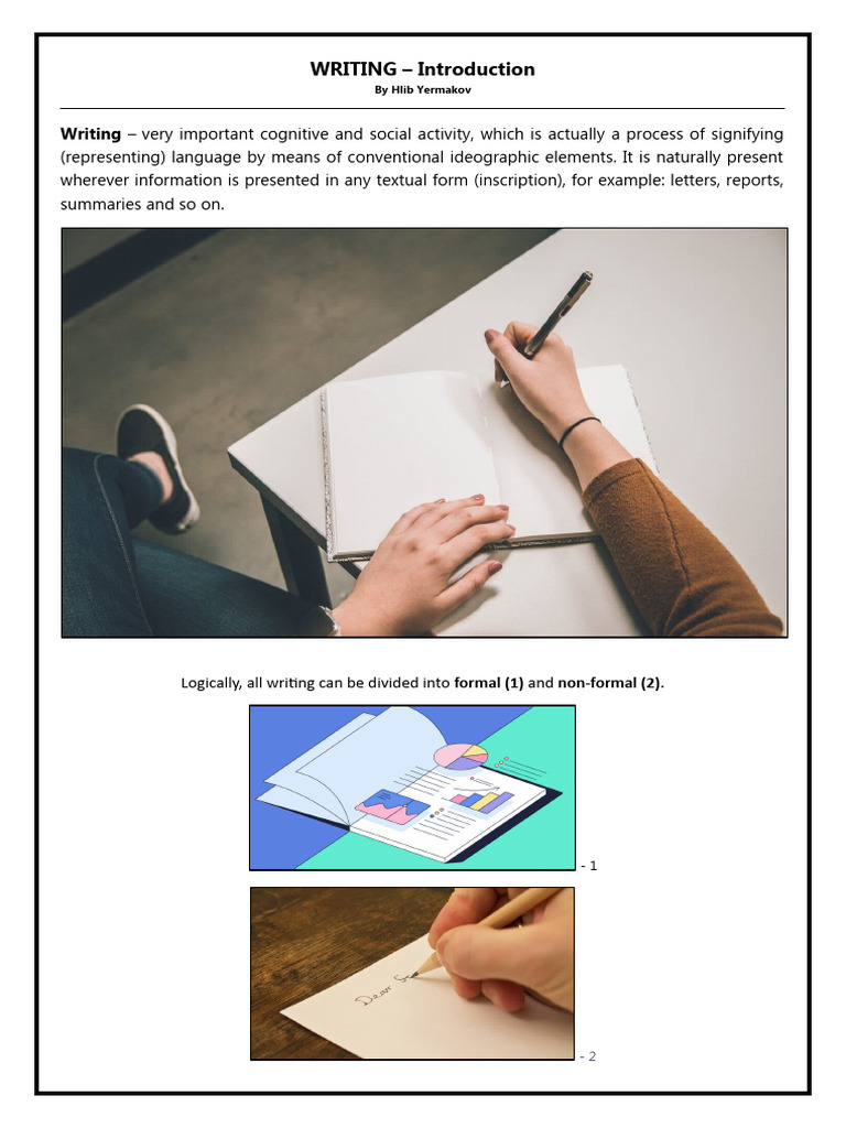 The Basics of Writing Types | PDF