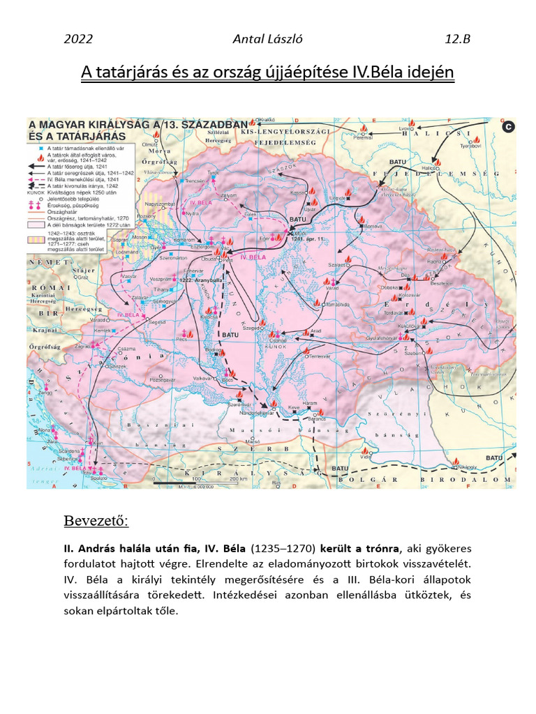 A Tatárjárás IV - Béla Idején | PDF