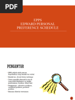 Interpretasi Tes EPPS | PDF | Karier & Perkembangan | Pengembangan Diri