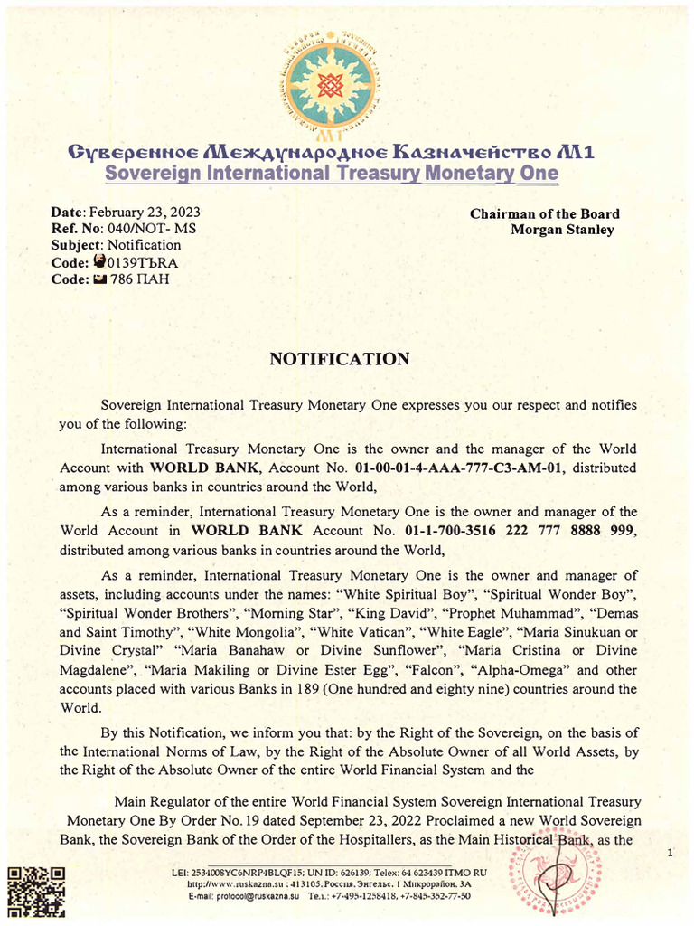 Sovereign International Treasury | PDF | Banking | Financial Services