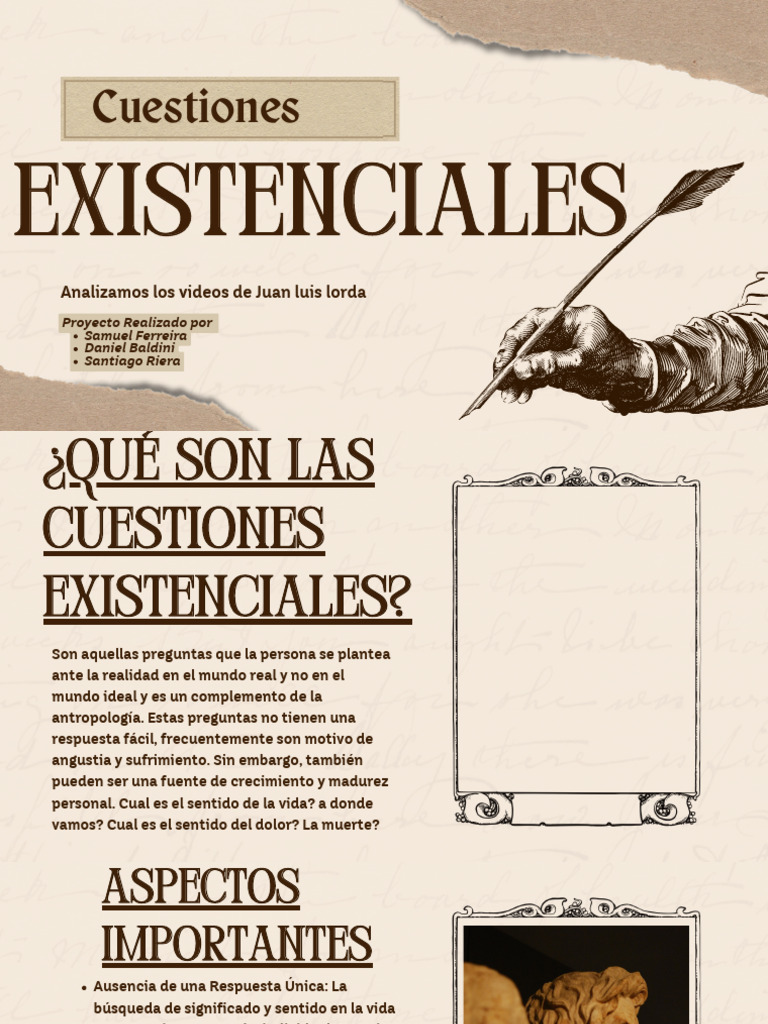 Cuestiones Existenciales y Libertad | PDF | Existencialismo | Libertad