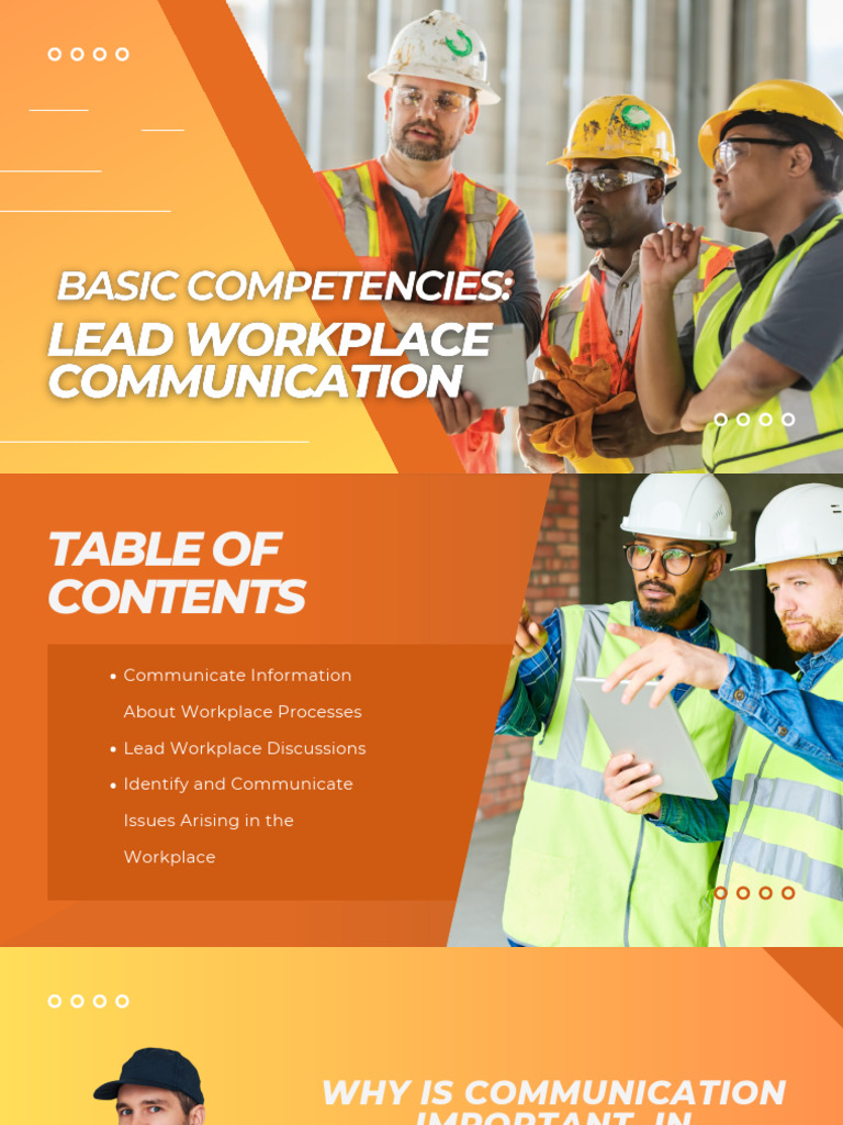 Enhancing Verbal Communication in Plumbing | PDF | Communication ...