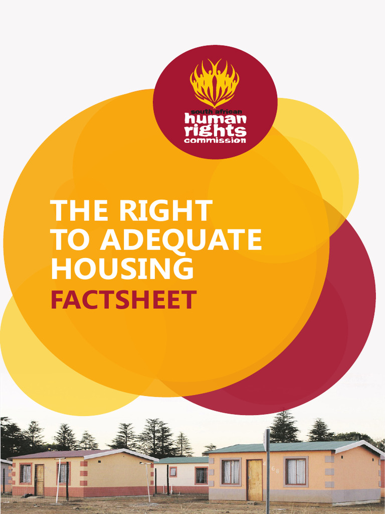 Understanding the Right to Adequate Housing | PDF | Right To Housing ...