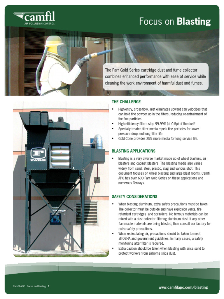 Brochure - Focus On Blasting | PDF | Steel | Materials