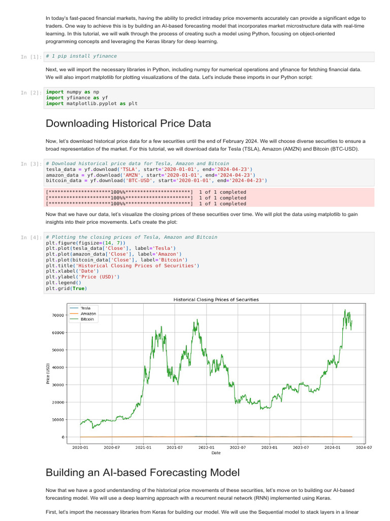 Built An Ai Based Forecasting Model For Intraday Trading 1713981234