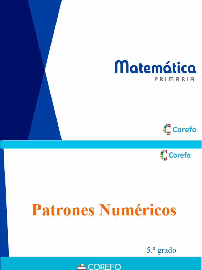 Patrones Numéricos | PDF