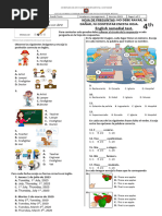 Examen Inglés Basico | PDF