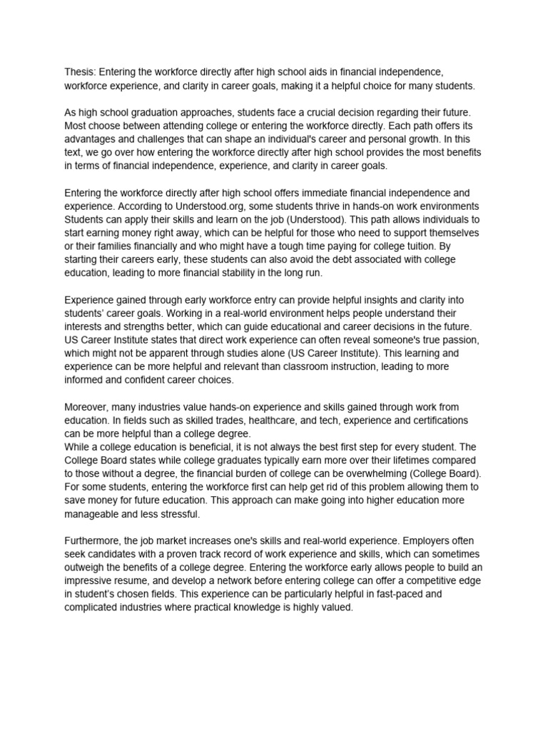 Essay PF | PDF | Experience | Behavior Modification