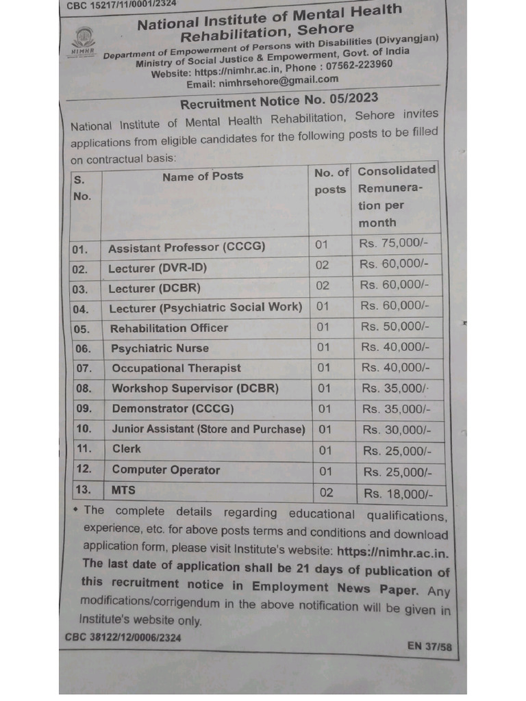 Workshop Supervisor | PDF