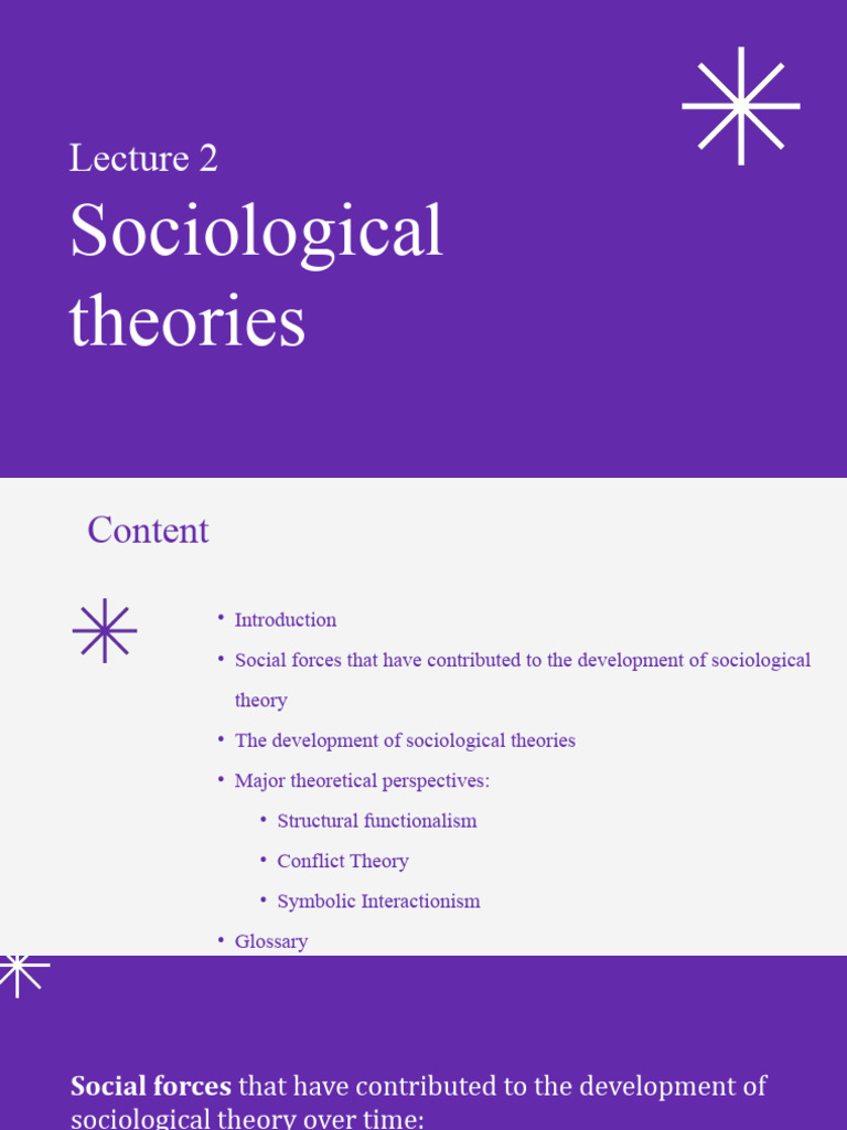 Key Sociological Theories Explained | PDF | Sociology | Liberal Arts ...