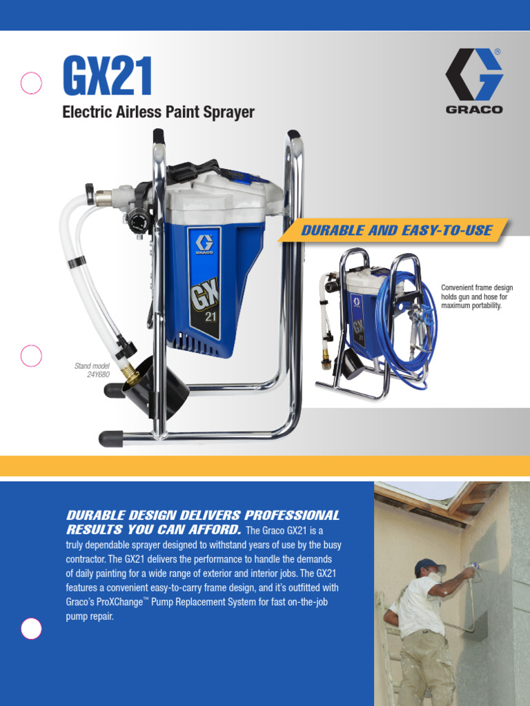 Graco GX 21 - en | PDF | Equipment | Manufactured Goods