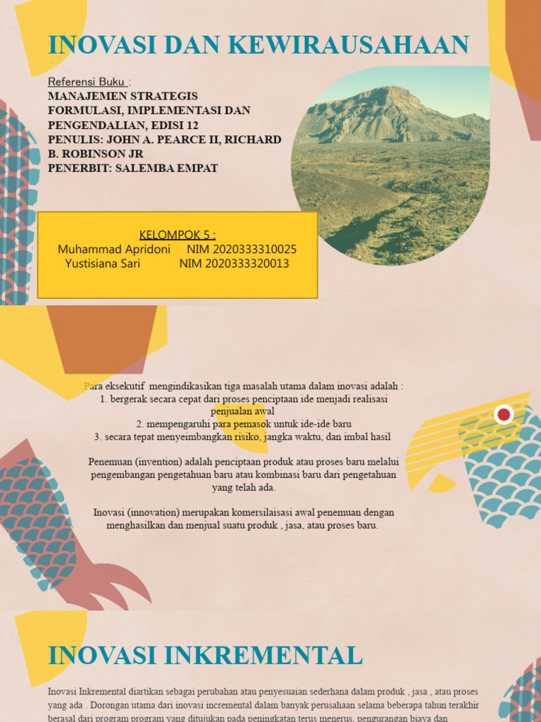 Kelompok 5 - Inovasi & Kewirausahaan | PDF