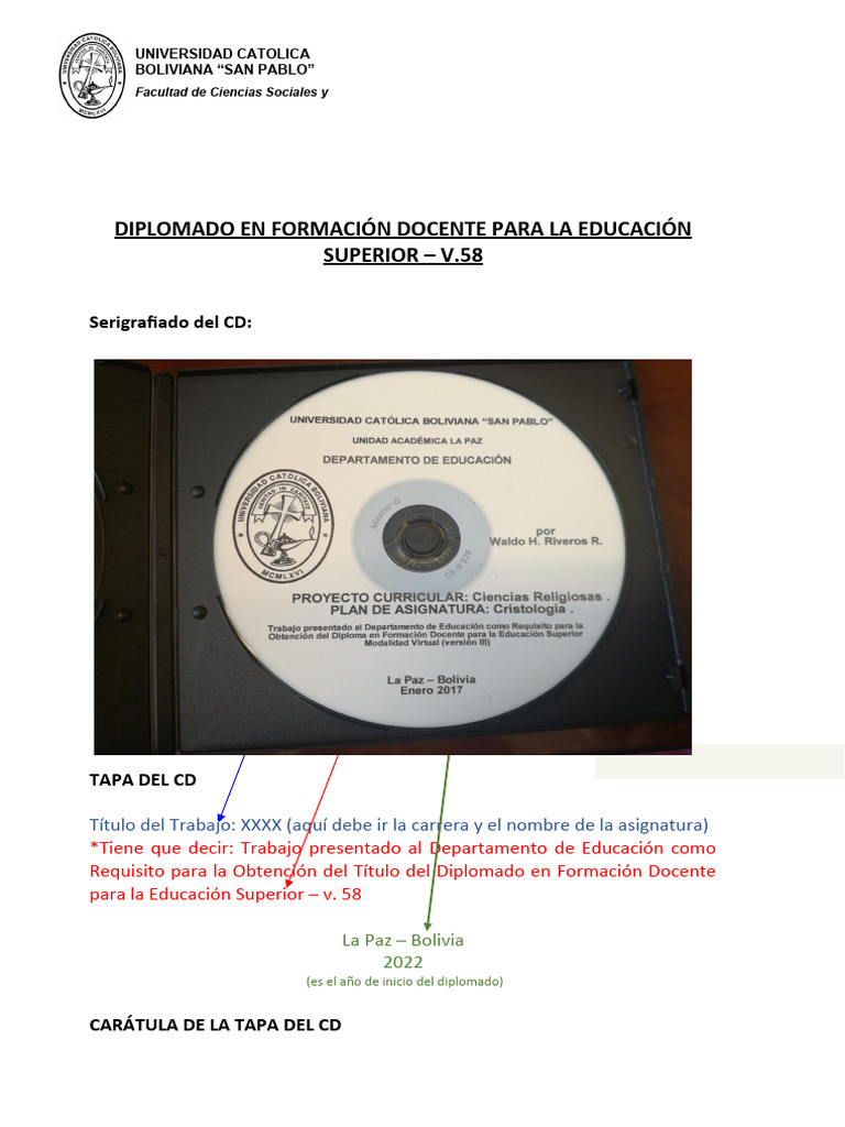 Formato CDs - DFD v.58 | PDF