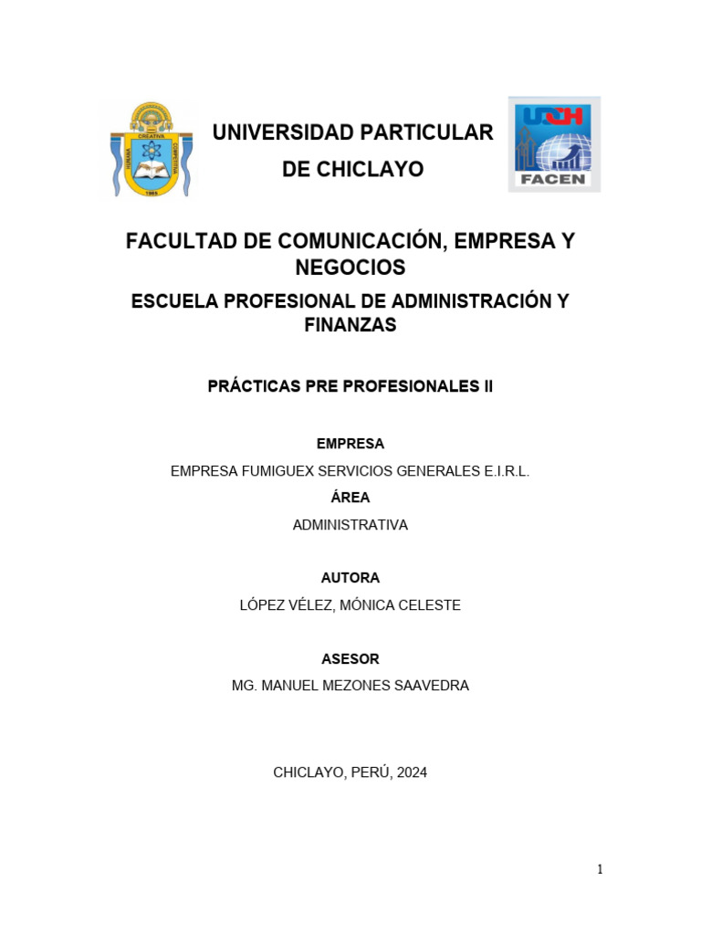 Gaby Fernandez Informe Practicas II | PDF | Agricultura | café