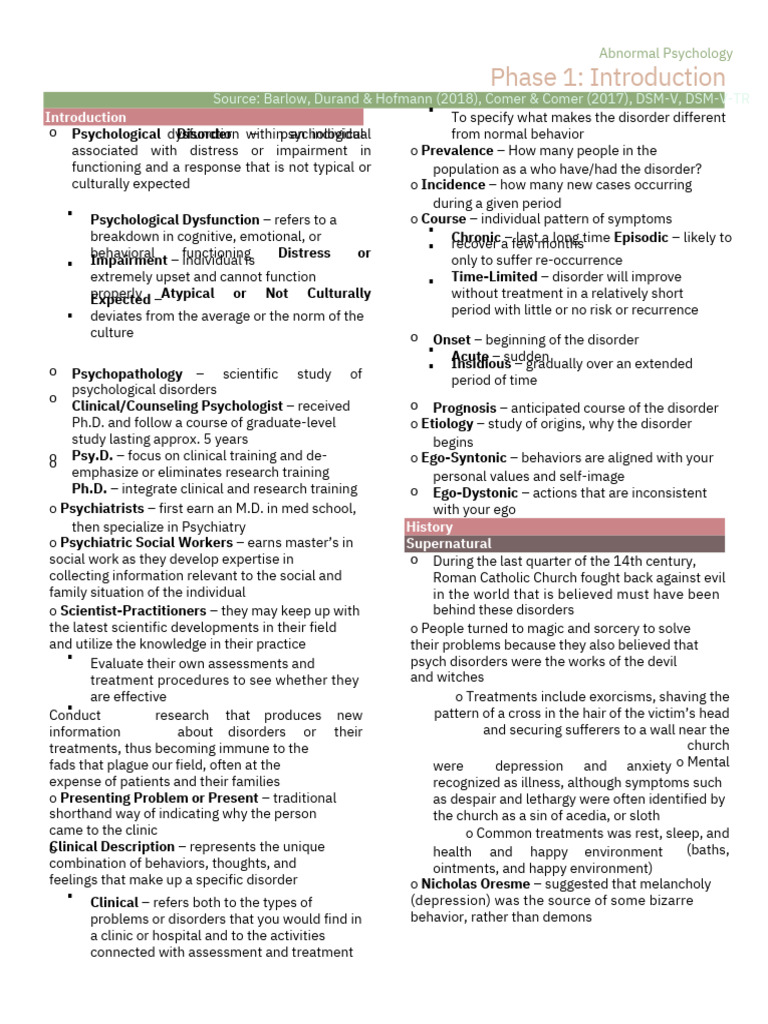 AbPsy Phase1 .PDF 20240715 064913 0000 | PDF | Mental Disorder | Psychiatry