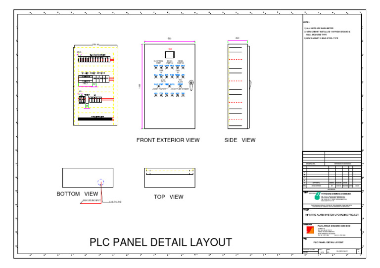 PLC Panel Layout | PDF