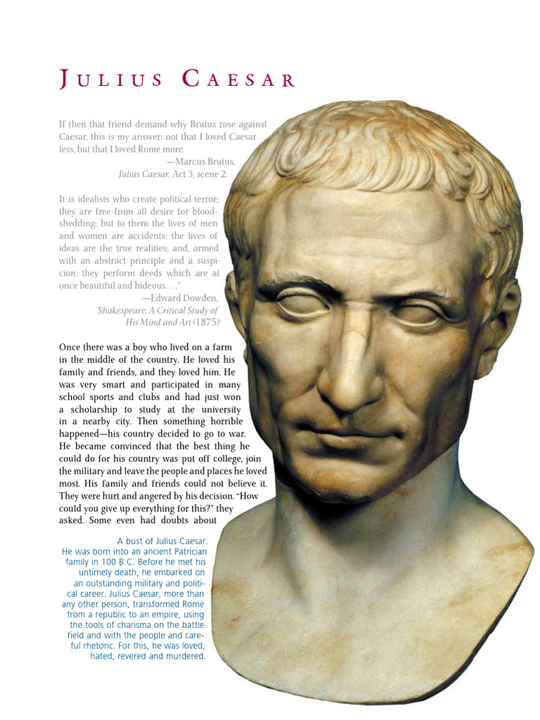 Julius Caesar | PDF | Julius Caesar | Stoicism