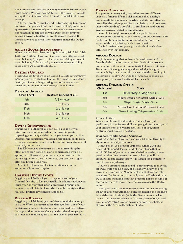 Cap 1c | PDF | Dungeons & Dragons | Gary Gygax Games