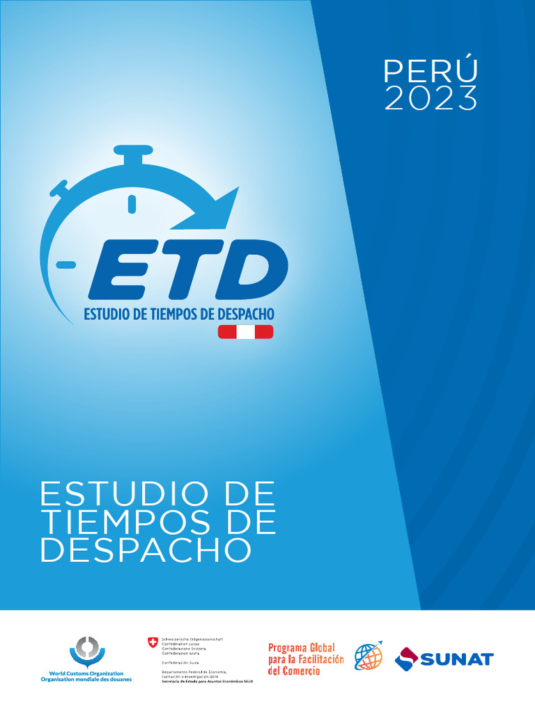 Estudio de Tiempos de Despacho Peru 2023 Informe | PDF | aduana | El ...