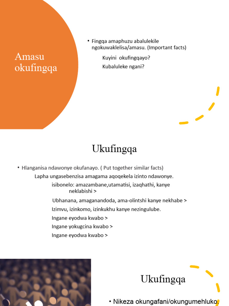 Ukufingqa Edited | PDF | Home & Garden