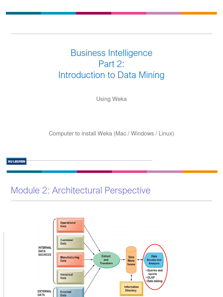 Business Intelligence DM1 | PDF | Data Mining | Data