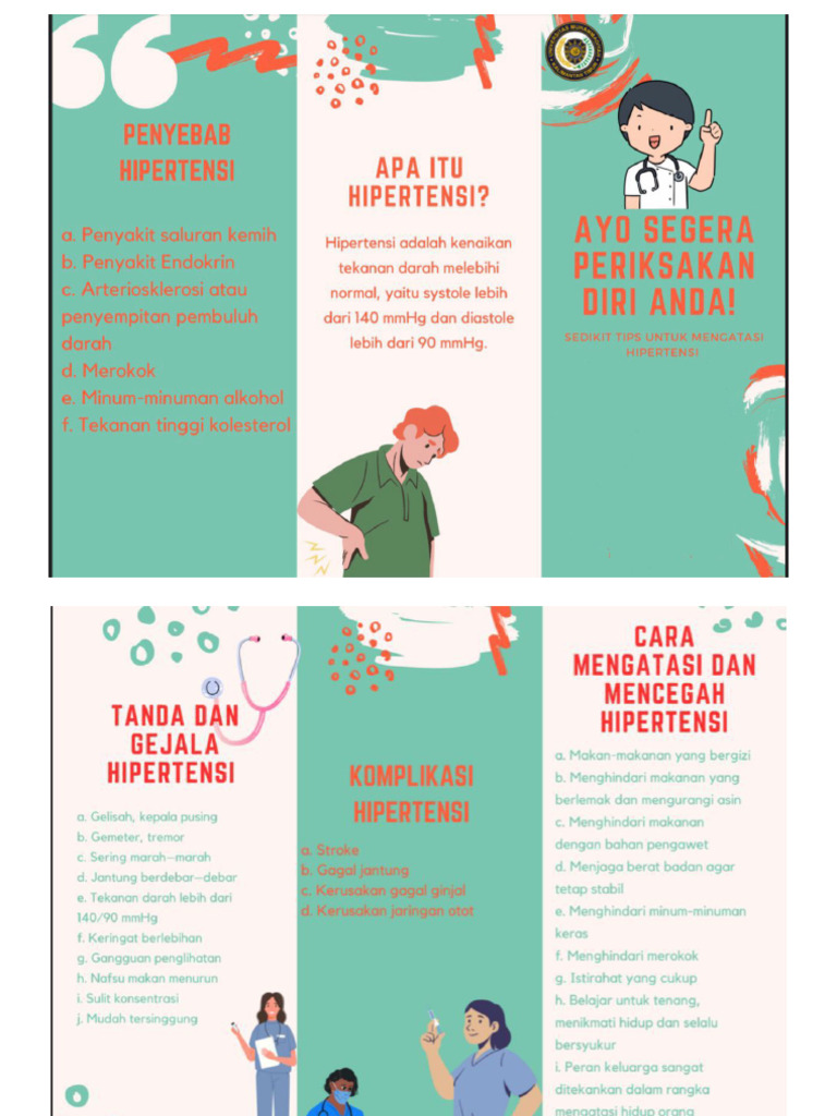 Leafleat Hipertensi | PDF