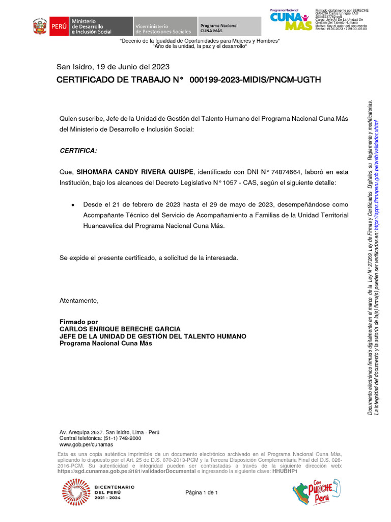 Documento SGD | PDF