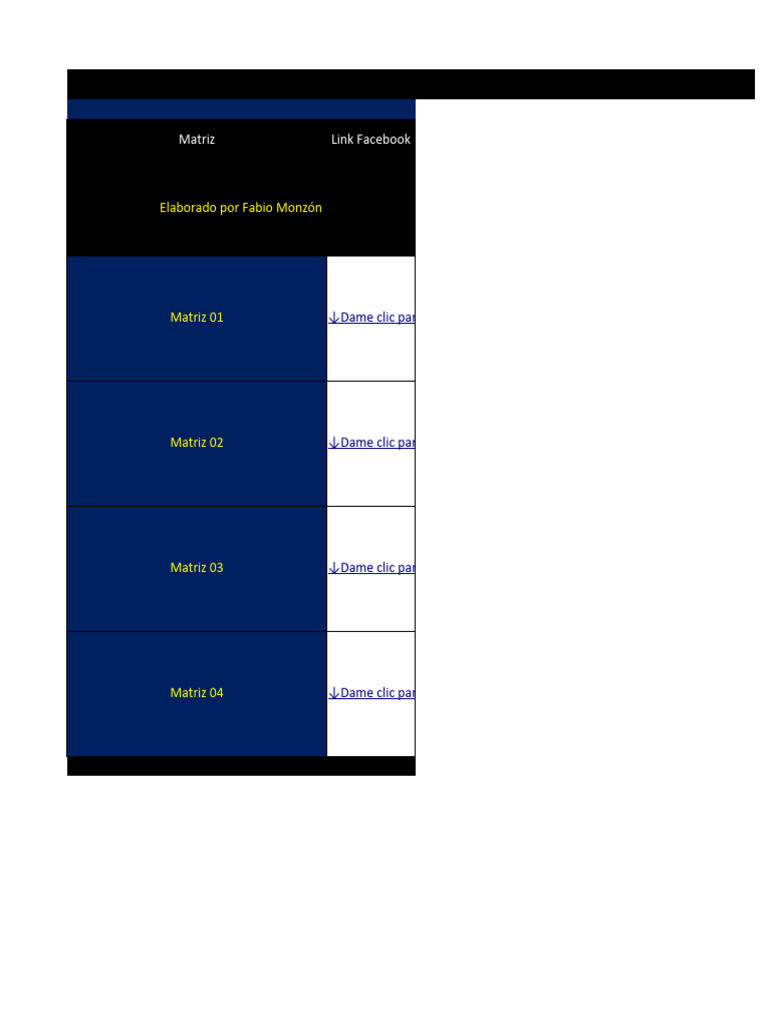6.1.1. Matriz de Comparación y Elección de 04 Matrices de Gestión de Riesgos y Op. | PDF ...