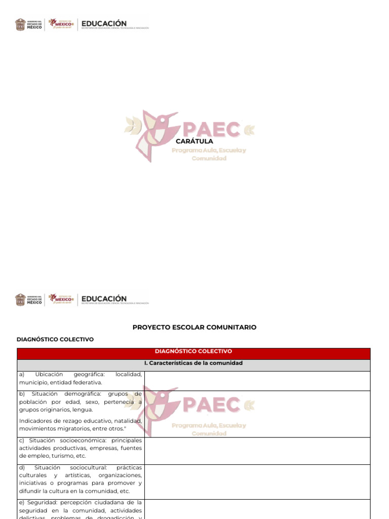 Formato Oficial Para El Desarrollo Del Pec (1) (1) | Descargar gratis PDF | Plan de estudios ...