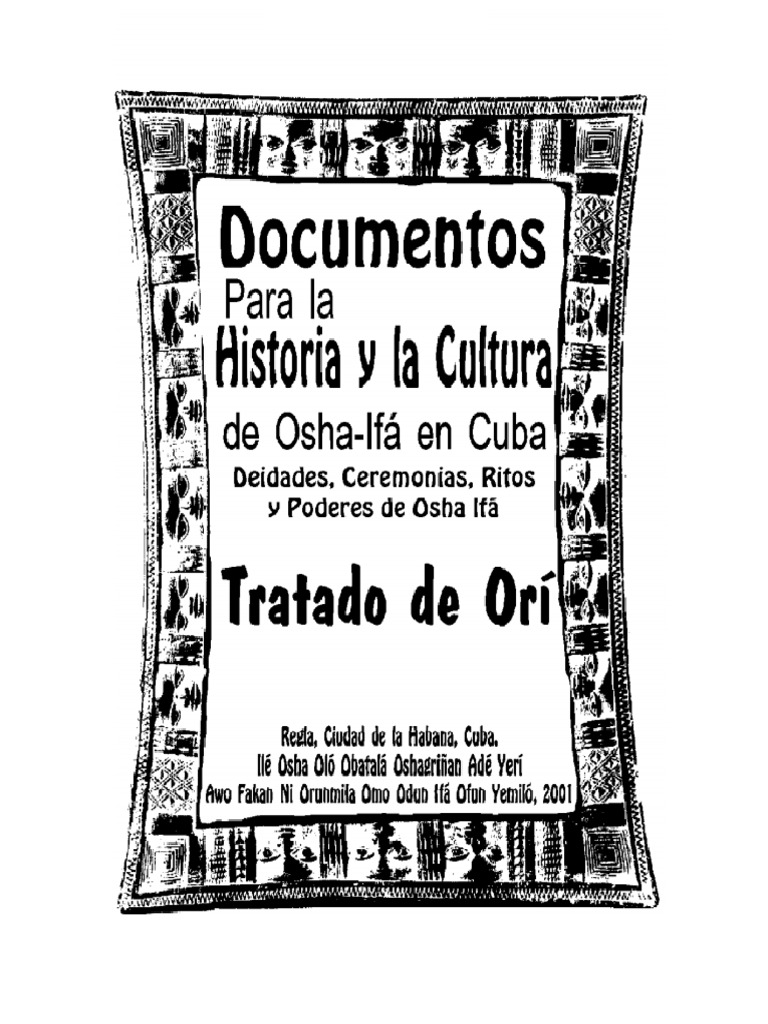 TRATADO DE ORÍ | PDF
