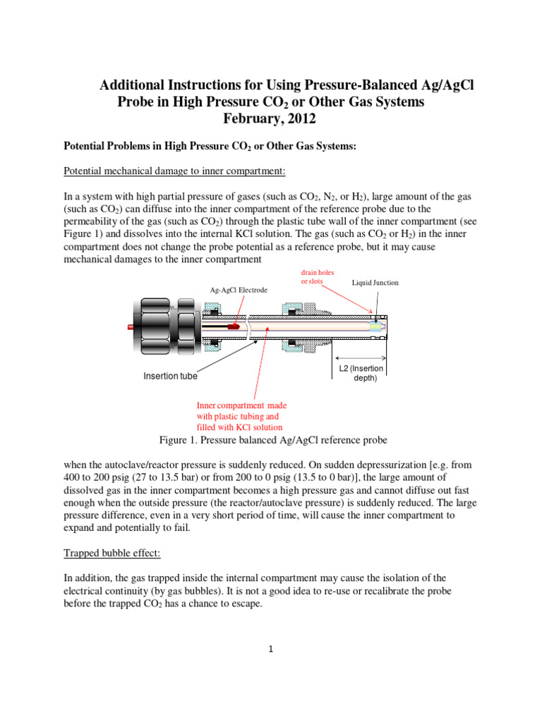 Additional Instructions For Using Ref Probe in CO2 System - 120303 ...