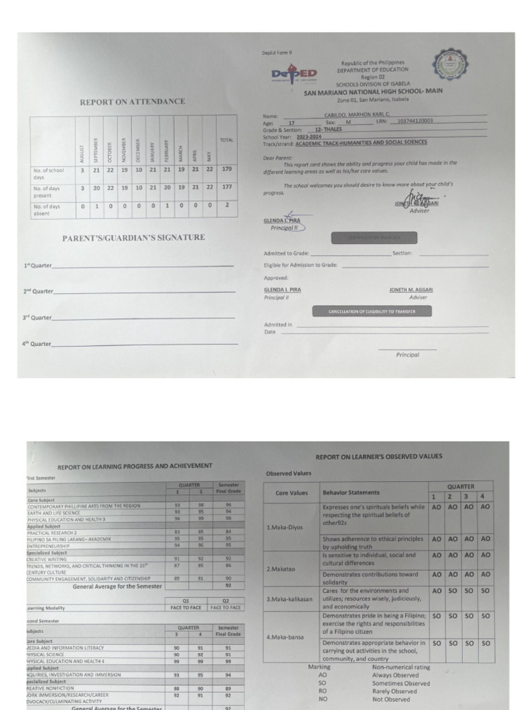 Grade 12 | PDF