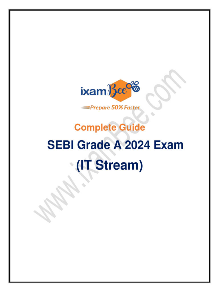 SEBI IT 40 Days Preparation Strategy and Study Plan PDF | PDF | Computer Network | Relational ...