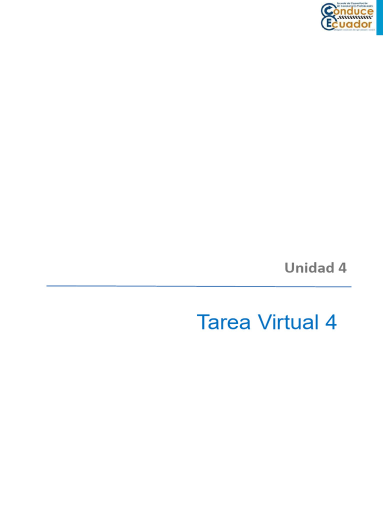 Tarea Virtual # 4-Reglamentos Especiales | PDF