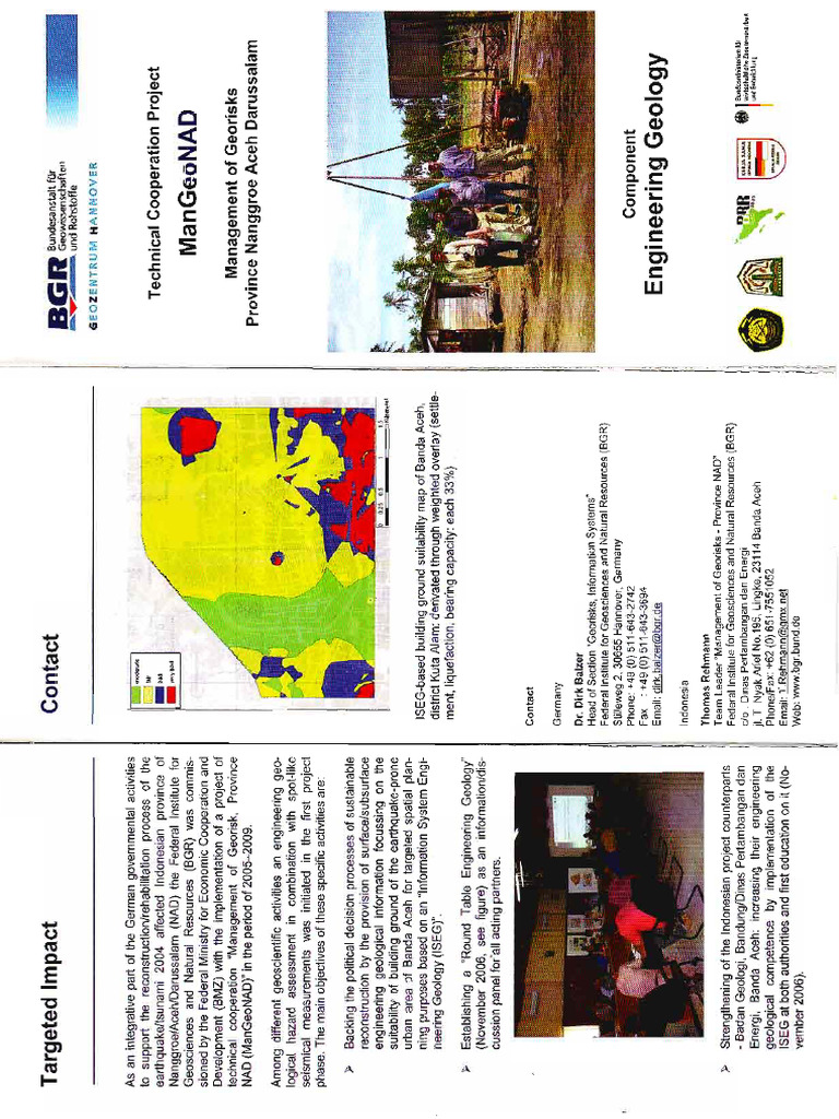 Georisks Project Info | PDF