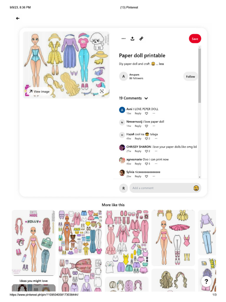 Paper Doll | PDF
