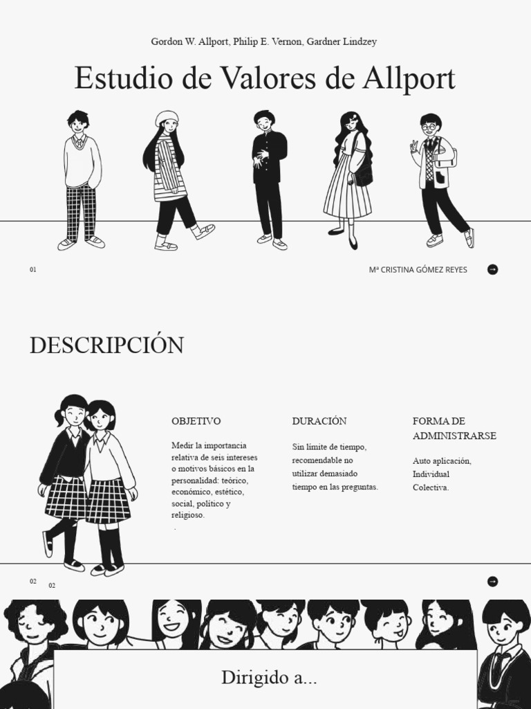 Evaluación de Intereses de Allport | PDF | Crecimiento personal y ...