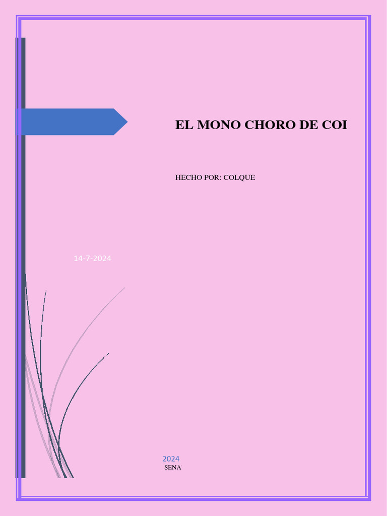 Conservación del Mono Choro Cola Amarilla | PDF | Conservación del medio ambiente | Ecología