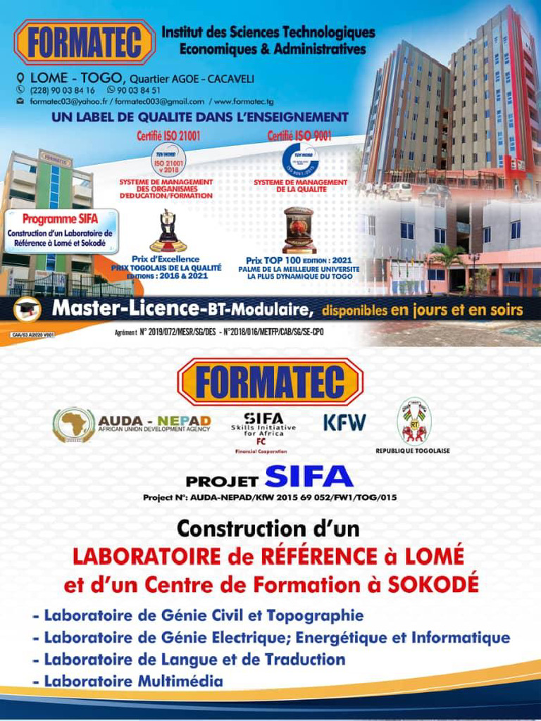 Présentation FORMATEC-1 | PDF